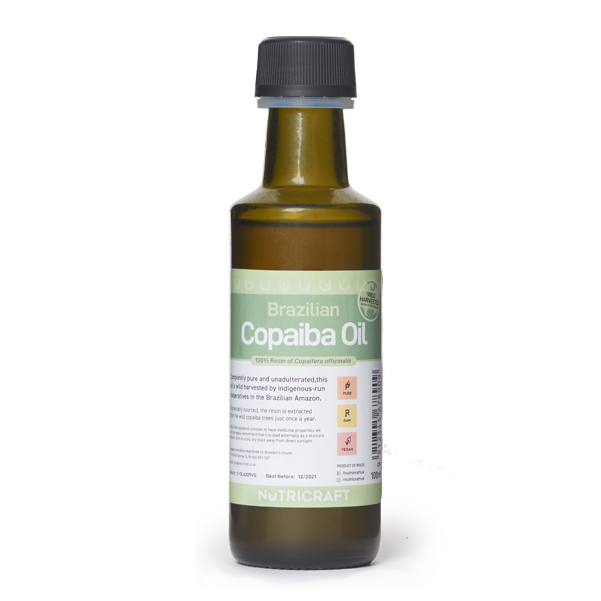 Copaiba Oil (Pure Tree Resin) — NutriCraft